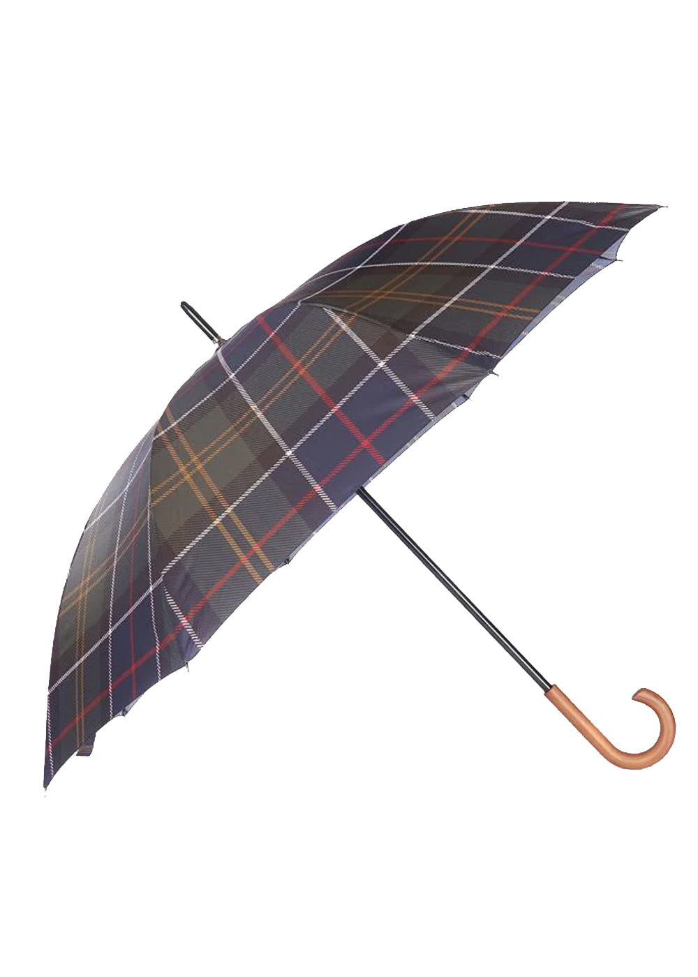 Barbour Tartan Full Length Umbrella – Classic Tartan – Humes Outfitters